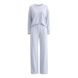 Polo Ralph Lauren Pyjama ' Club Terry ' Damen Gr&ouml;&szlig;e XS hellblau Winterkleid