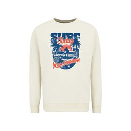 Oldskull Sweatshirt 'Wrldvibe Surf Dreams' Damen Gr&ouml;&szlig;e XXL navy / orange / offwhite