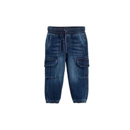 Solang Hose Denim-Cargo-Jogger mit Cargotaschen Jungen Gr&ouml;&szlig;e 72 dunkelblau