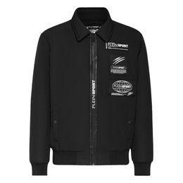 Plein Sport Jacke 'Global Express Edition' Herren Gr&ouml;&szlig;e S schwarz / offwhite