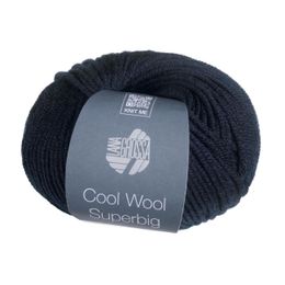 Cool Wool Superbig von Lana Grossa, Nachtblau, aus Schurwolle