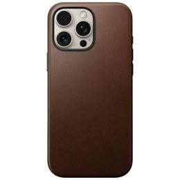 Nomad Modern Leather Case iPhone 16 Pro Max Brown