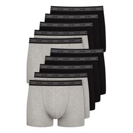 Nur Die Boxershorts Herren Gr&ouml;&szlig;e M hellgrau / schwarz