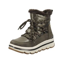 Tom Tailor Stiefelette Damen Gr&ouml;&szlig;e 37 oliv Winterschuhe