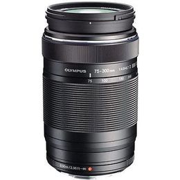 Olympus 75-300 mm F4.8-6.7 ED II 58 mm Filtergewinde (Micro Four Thirds Anschluss) schwarz