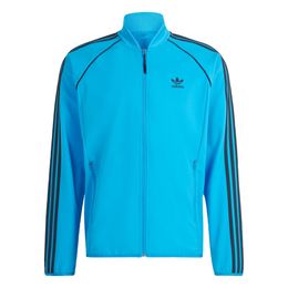 adidas originals Sweatjacke 'SST' Herren Gr&ouml;&szlig;e L blau / azur / schwarz