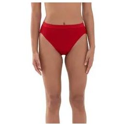 Jazz-Pants Slips Mey "SERIE EMOTION", Damen, Gr. 40, rot (rubin), Feinripp, Obermaterial: 50% Viskose, 46% Polyamid, 4% Elasthan, k&ouml;rpernah, Unterhosen, Ohne auftragende Seitenn&auml;hte