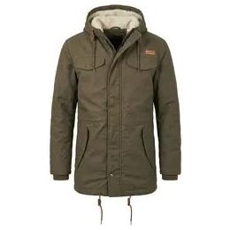 Winterjacke BRANDIT "Brandit Herren Marsh Lake Parka", Herren, Gr. XL, olive, 80% Polyester, 20% Baumwolle, unifarben, normal, ohne Ausschnitt, Jacken Winterjacke