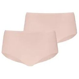 Panty Puma "Puma WOMEN INVISIBLE COTTON MINI SHORTS", Damen, Gr. XXL, light pink, Single Jersey, Obermaterial: 88% Baumwolle, 12% Elasthan, k&ouml;rpernah, Unterhosen Panty, nahtlose R&auml;nder f&uuml;r eine unsichtbare Passform