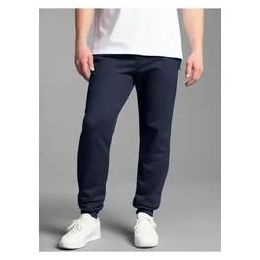 Sweathose TRIGEMA "TRIGEMA Jogginghose", Herren, Gr. 4XL, Normalgr&ouml;&szlig;en, blau (navy), Sweatware, 70% Baumwolle, 30% Polyester, Hosen Sweathose