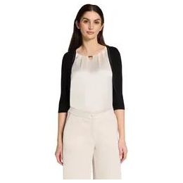 Bolerojacke Vera Mont "Damen figurbetont", Damen, Gr. 46, schwarz, Jersey, Obermaterial: 92% Viskose, 8% Elasthan. Besatz: 100% Polyester, festlich, figurbetont, Jacken