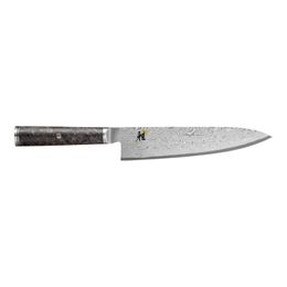 MIYABI BLACK 5000MCD67 Gyutoh 20 cm, Schwarz-Ahorn