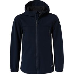 Icepeak Outdoorjacke Jungen Gr&ouml;&szlig;e 164 nachtblau / wei&szlig;