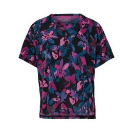 Tchibo - Sportshirt - Damen - Gr. M - dunkelblau/print