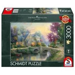 Schmidt Spiele Puzzle Thomas Kinkade: Abendstimmung 3000 Teile