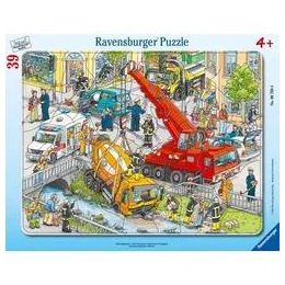 Rahmenpuzzle Ravensburger Puzzle Rettungseinsatz 39 Teile