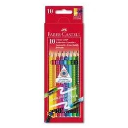 Faber-Castell Buntstifte Colour Grip, 10er Set