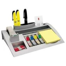 Post-it&reg; Tisch-Organizer, silber