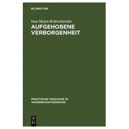 De Gruyter Aufgehobene Verborgenheit