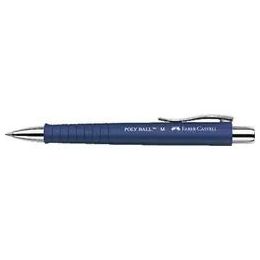 Faber-Castell Kugelschreiber Poly Ball, 0.5mm, Schreibfarbe: blau