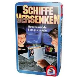 Schmidt Spiele Schiffe versenken. In Blechdose
