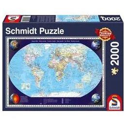 Schmidt Spiele Puzzle 2000T. Unsere Welt