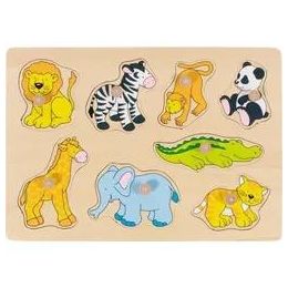 goki Steckpuzzle Zootiere