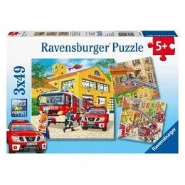 Puzzle Ravensburger Feuerwehreinsatz 3 X 49 Teile