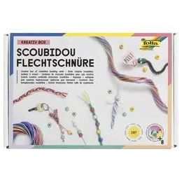 Folia Scoubidou Flechtschn&uuml;re KREATIV BOX, 150 Flechtschn&uuml;re und Zubeh&ouml;r