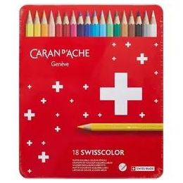 Caran d'Ache Gen&egrave;ve Caran d'Ache Buntstifte SWISSCOLOR 18er Set