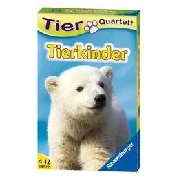 Ravensburger Tierquartett Tierkinder - Kartenspiel ab 4 Jahre
