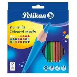 Pelikan Buntstifte sechseckig, 24er Set