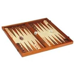 Philos Schach Backgammon Dame Set, Feld 43 mm, magnetisch