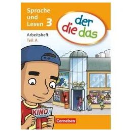 Cornelsen Der die das - Sprache und Lesen 3. Schuljahr. Arbeitsheft Sprache Teil A und B im Paket