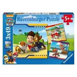 Puzzle Ravensburger Helden mit Fell 3 X 49 Teile
