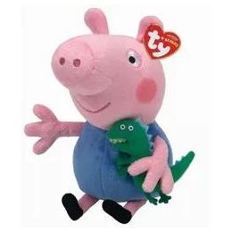 Ty - Beanie Babies Licensed - Peppa Pig - George Pig, 15cm, regular