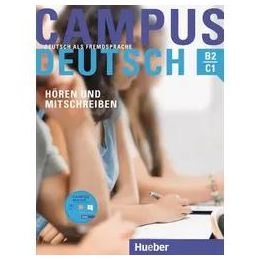 Campus Deutsch - H&ouml;ren und Mitschreiben. Kursbuch mit MP3-CD