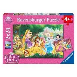 Puzzle Ravensburger Beste Freunde der Prinzessinnen 2 X 24 Teile