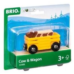 Brio Tierwagen mit Kuh