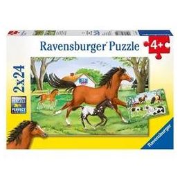 Puzzle Ravensburger Welt der Pferde 2 X 24 Teile