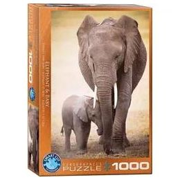 Eurographics Elephant & Baby 1000T