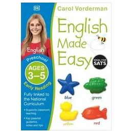 English Made Easy: Early Reading, Ages 3-5 (Preschool)