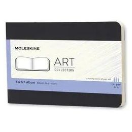 Moleskine SKIZZENALBUM ART PLUS P/A6 120G-PAPIER, SOFT COVER, SCHWARZ