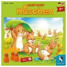 Pegasus Spiele Pegasus - Hopp Hopp H&auml;schen, Kinderspiel, Lernspiel