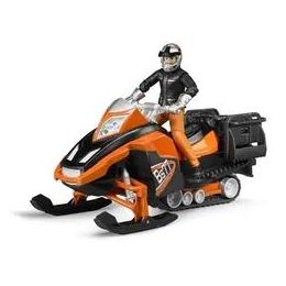 Bruder 63101 bworld Snowmobil mit Fahrer + Ausstattung