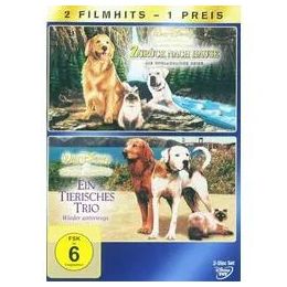 Zur&uuml;ck nach Hause/Ein tierisches Trio [2 DVDs]