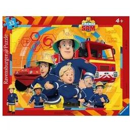 Rahmenpuzzle Ravensburger Sam, der Feuerwehrmann 33 Teile