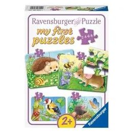 Puzzle Ravensburger S&uuml;&szlig;e Gartenbewohner 2-8 Teile