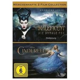 Maleficent - Die dunkle Fee / Cinderella [2 DVDs]