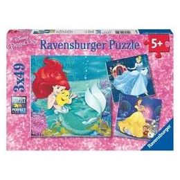 Puzzle Ravensburger DPR: Abenteuer der Prinzessinnen 3 X 49 Teile